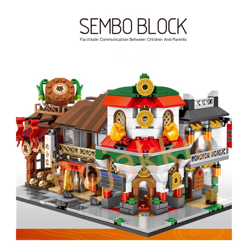 Sembo Mini Block Street SD601061-SD601064(READY STOCK) | Shopee Malaysia