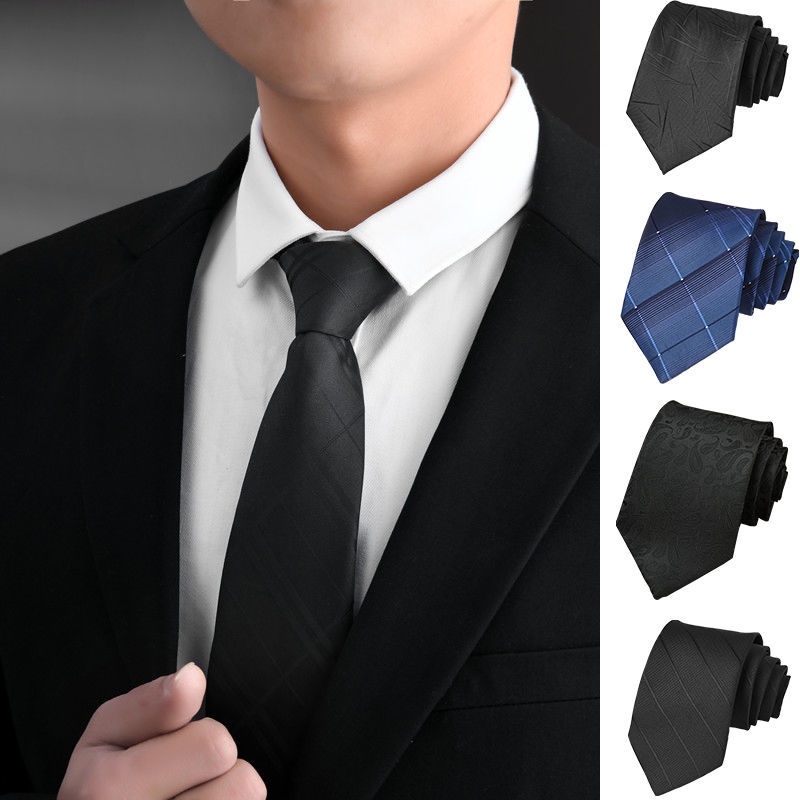 Men's NeckTie 48cm Business Smart Adjustable Tie Gentleman Formal ...