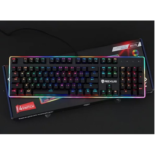 Rexus Legionare MX10 RGB Mechanical Gaming Keyboard | Shopee Malaysia