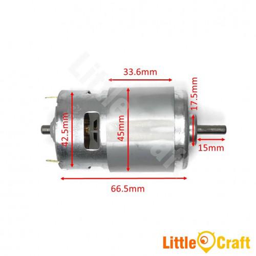 RS-775 DC Motor 12V-24V 80W 8000RPM | Shopee Malaysia