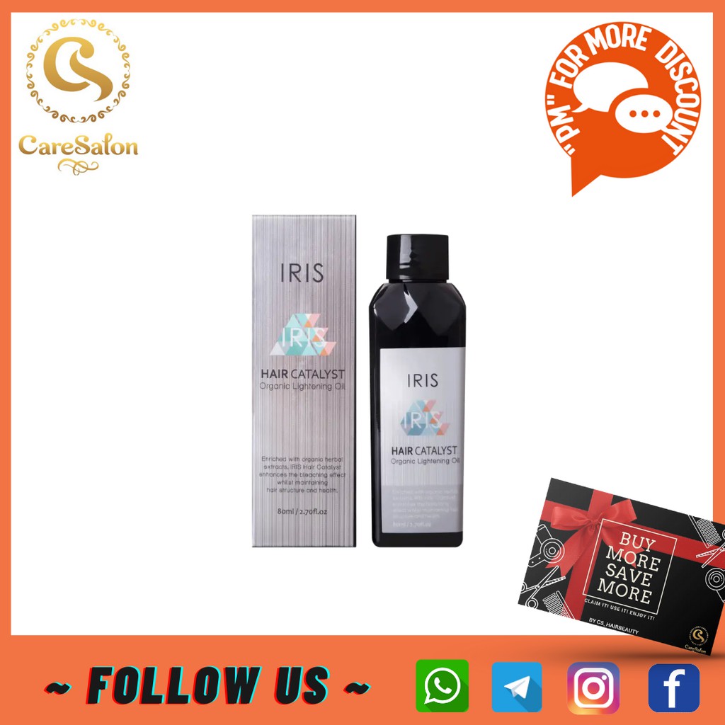 Iris Hair Color Catalyst -80ml | Shopee Malaysia