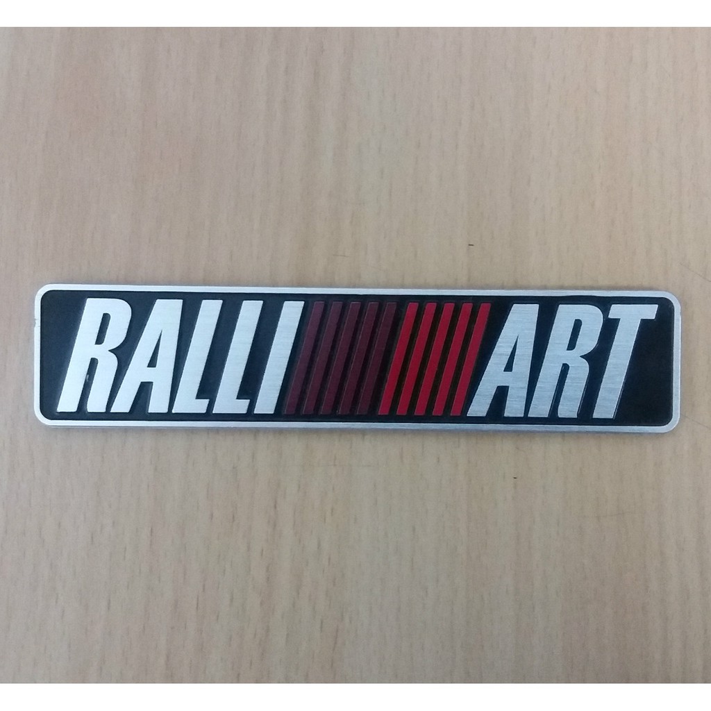 Emblem RALLIART Besi | Shopee Malaysia