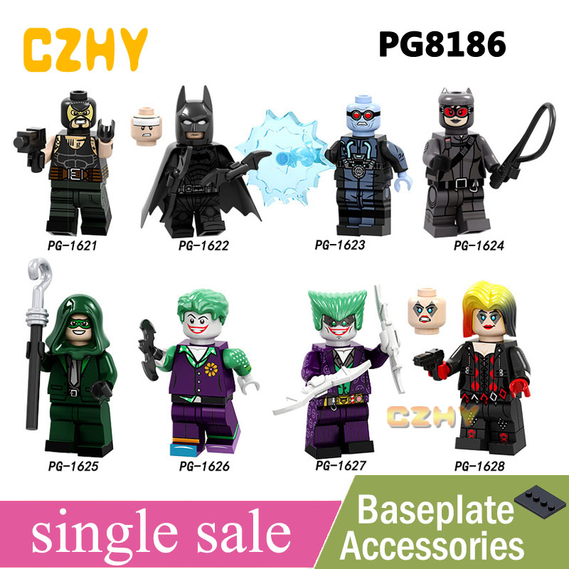 DC Comics Superhero Building Block Toy Bane Batman Mister Freeze ...