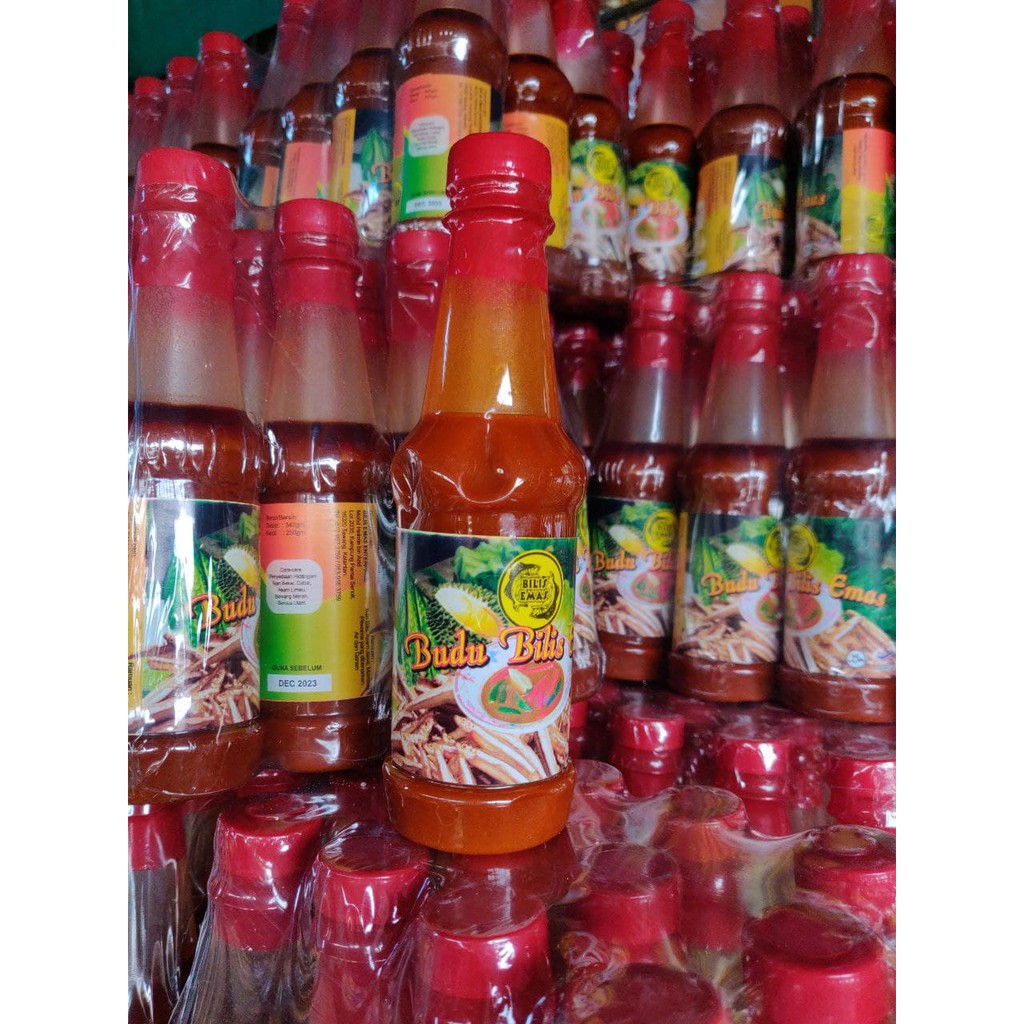 Budu Cap Bilis Emas (Merah / Hitam) (250g) | Shopee Malaysia