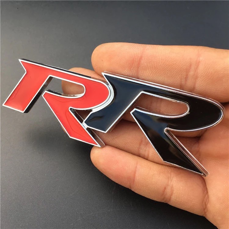 Honda Car Modified RR Car Logo 3D Three-Dimensional Metal Decoration ...