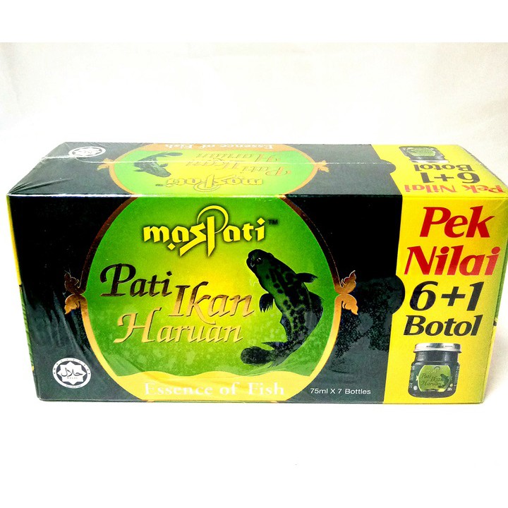 MASPATI PATI IKAN HARUAN 6+1 Botol x 75ml | Shopee Malaysia