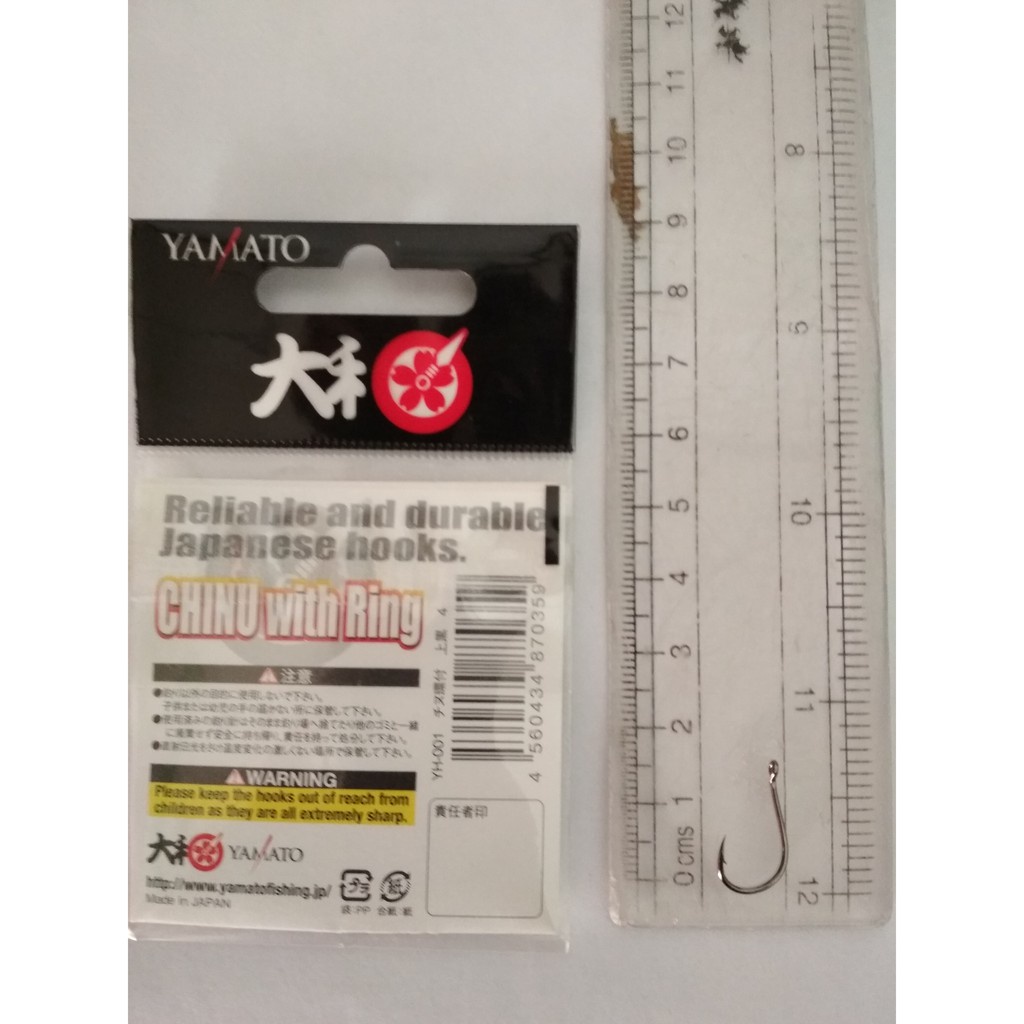 Yamato Hook Made In Japan Chinu With Ring OMAH PANCING SHOP | Shopee ...