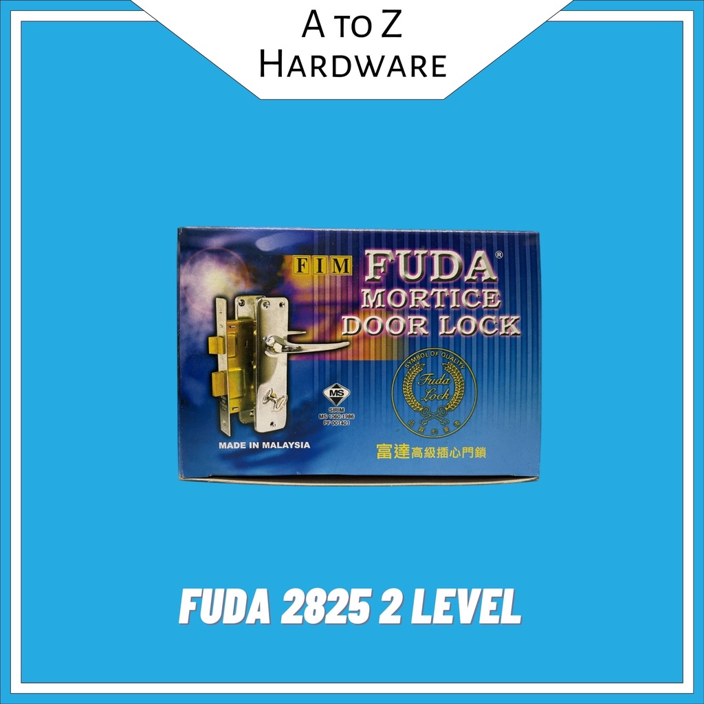 FUDA 2825 MORTISE DOOR LOCK [AtoZ] | Shopee Malaysia