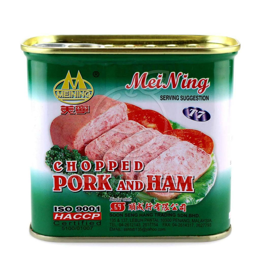 MEI NING CHOPPED PORK AND HAM 340G | Shopee Malaysia