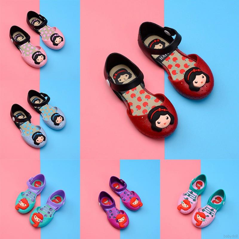 Girls Shoes Princess Shoes Cartoon Baotou Sandals Children's Beach ...