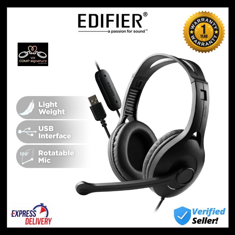 Edifier K800 High Performance E-Learning Over-Ear Headphones | Shopee ...