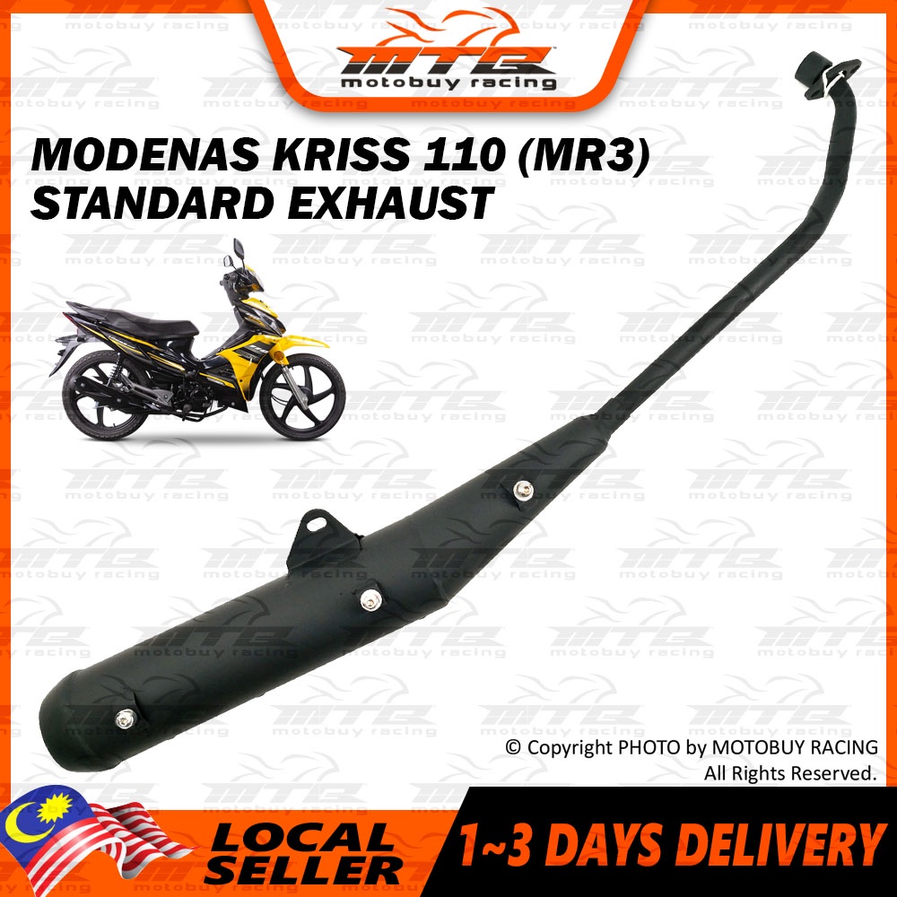 MODENAS KRISS 110 (MR3) STANDARD EXHAUST | Shopee Malaysia