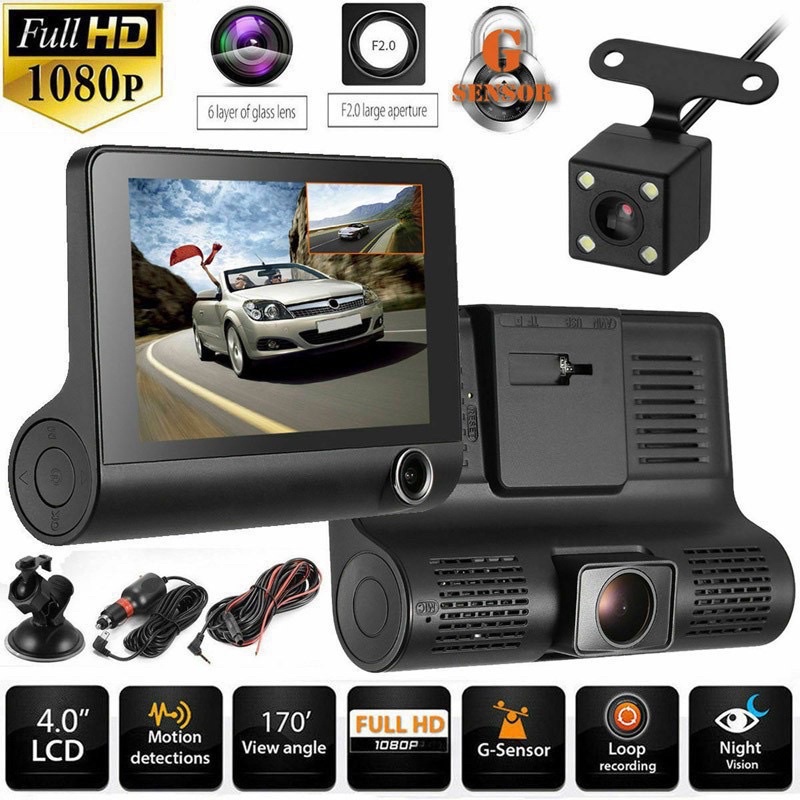 🔥3in1 Dash cam T670 [3 lens camera]🔥 | Shopee Malaysia