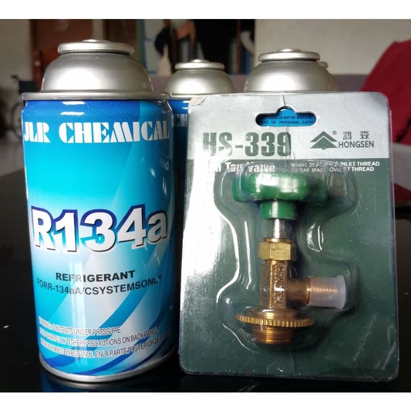 Refrigerator Gas 134a gas/ R600a gas / R22 gas with Cap Valve [Ready Stock) | Shopee Malaysia