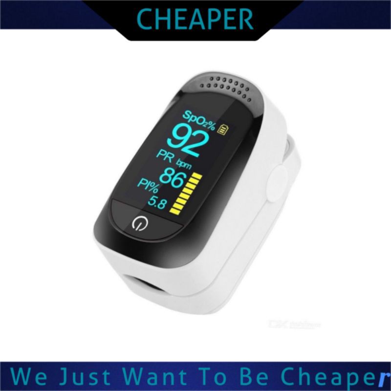 Oximeter Finger Pulse Blood Oxygen Level Body Saturation Monitor ...