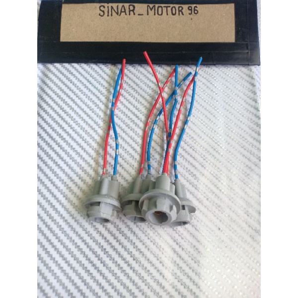 Piting SOCKET FITTING LIGHT PIN SEN T13 T10 FITTING SENJA HIGH QUALITY ...