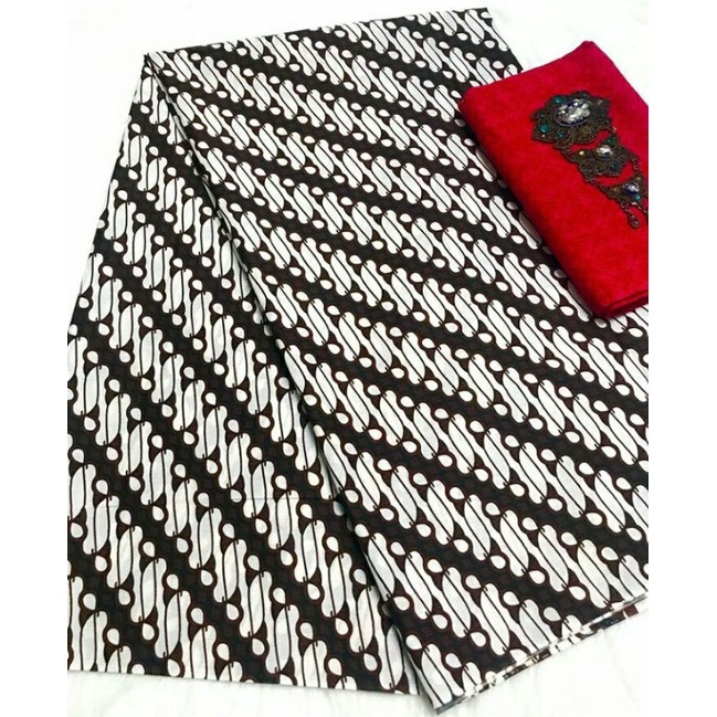 PUTIH Fine BATIK FABRIC WHITE BROWN WHITE SOGAN BATIK FABRIC FINE KEBAT ...