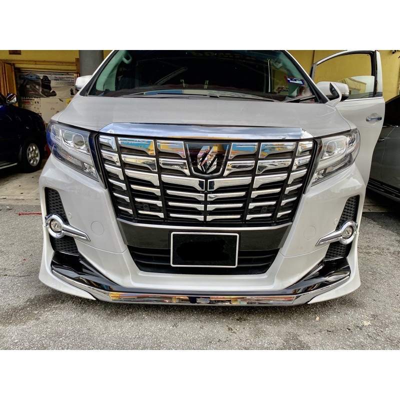 Toyota alphard agh30 2015 2016 2017 Modellista front rear skirt lip agh ...
