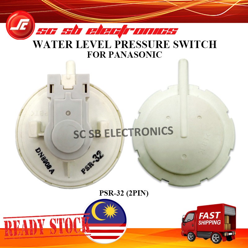 PANASONIC 2 PIN WASHING MACHINE SPARE PART REPLACEMENT WATER LEVEL ...