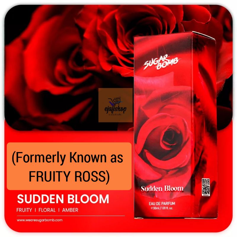 SUGARBOMB SUDDEN BLOOM 30ml EDP (Formerly Known as FRUITY ROSS ) | Shopee Malaysia