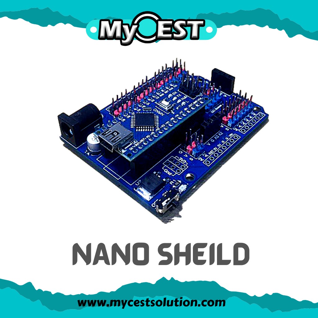 Arduino Nano Shield MyCEST | Shopee Malaysia