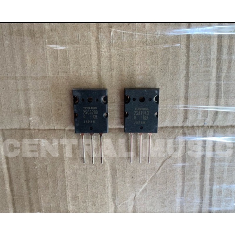 Toshiba JAPAN C5200 - A1943 FINAL TRANSISTOR Original LOT 524 Good Quality | Shopee Malaysia