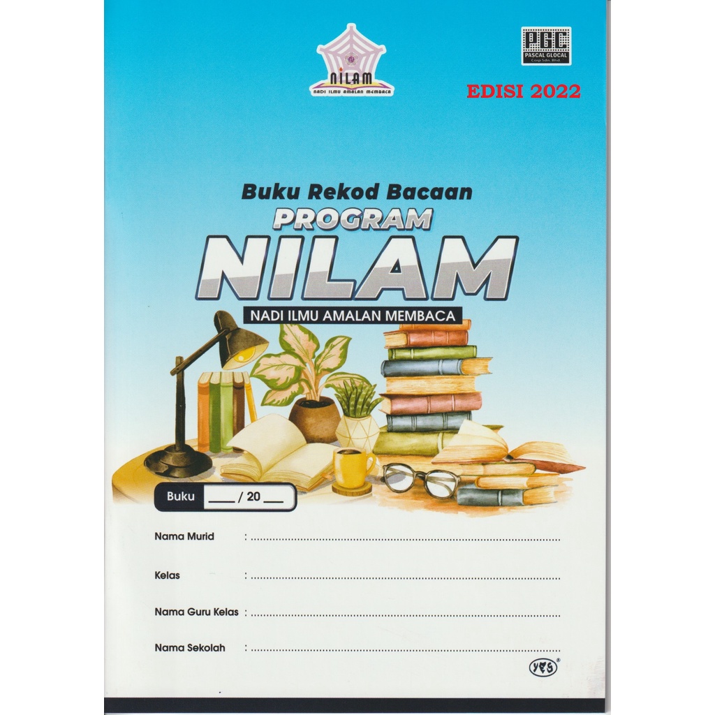 Buku Rekod Bacaan Nilam Edisi 2022 - Program Nilam (untuk SK & SMK) | Shopee Malaysia