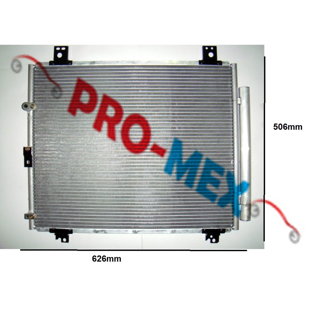 Toyota Hiace 2006 - 2010 - Air Cond Condenser | Shopee Malaysia