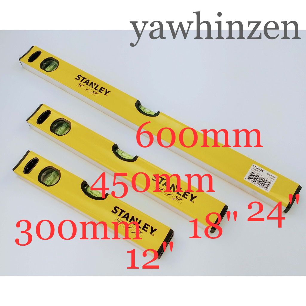 Black Hardware Stanley Accurate Home Aluminium Measure Water Level ...