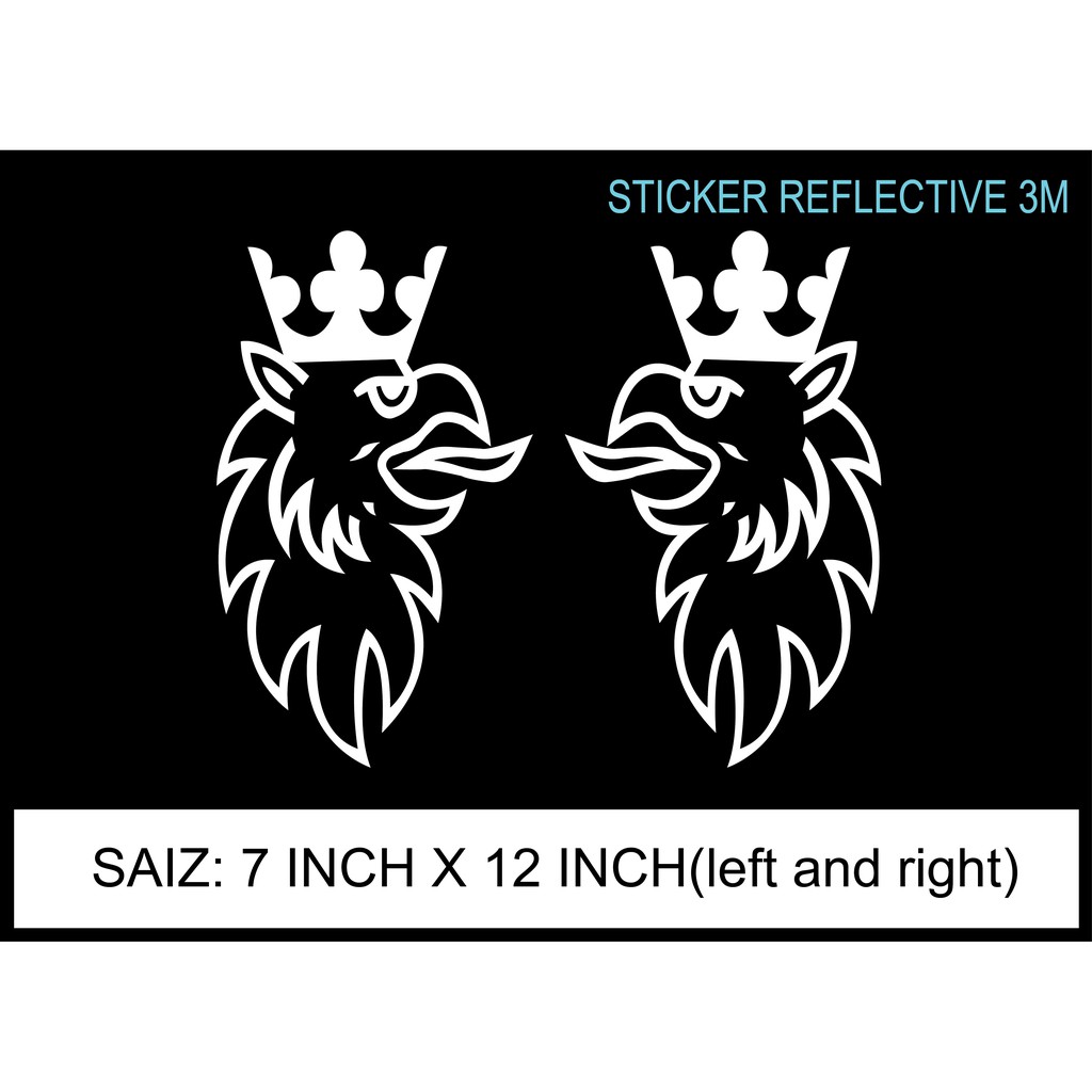 STICKER SCANIA(REFLECTIVE) | Shopee Malaysia