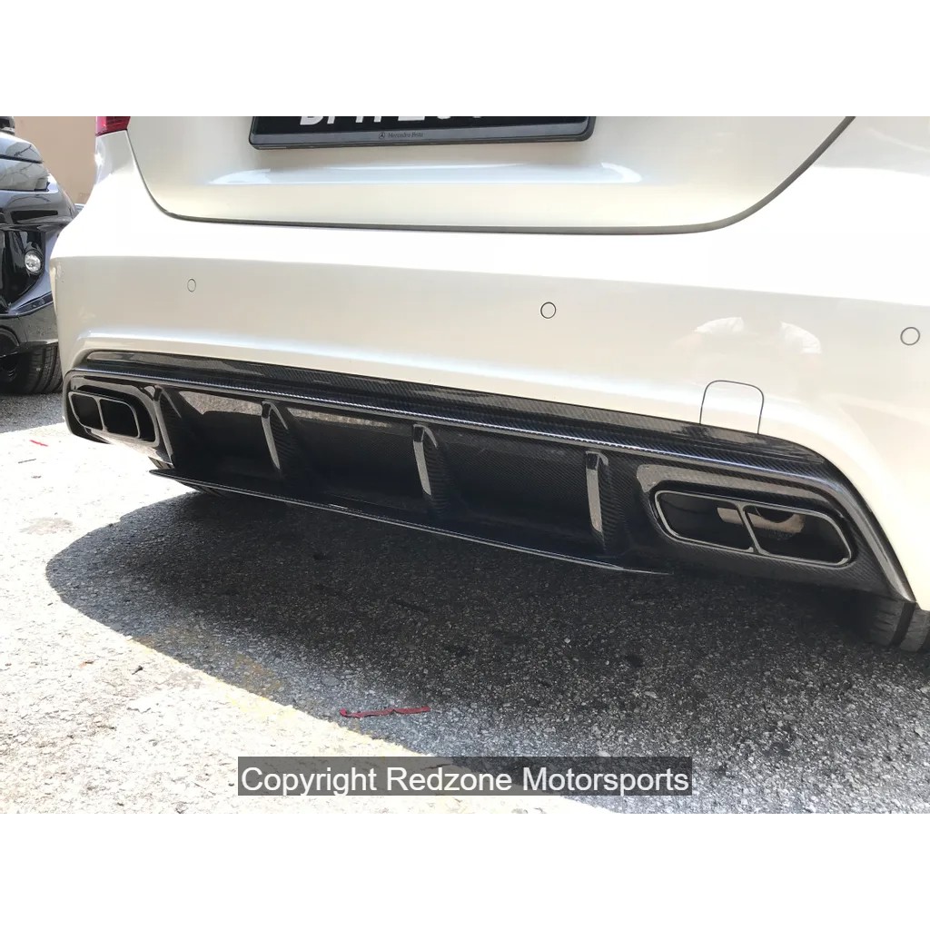 Mercedes benz W176 A45 carbon fiber facelift diffuser | Shopee Malaysia