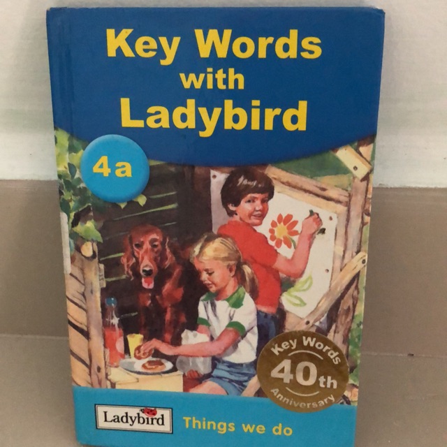 Key Words with Ladybird- Book 4a- Things We Do (Preloved in good ...