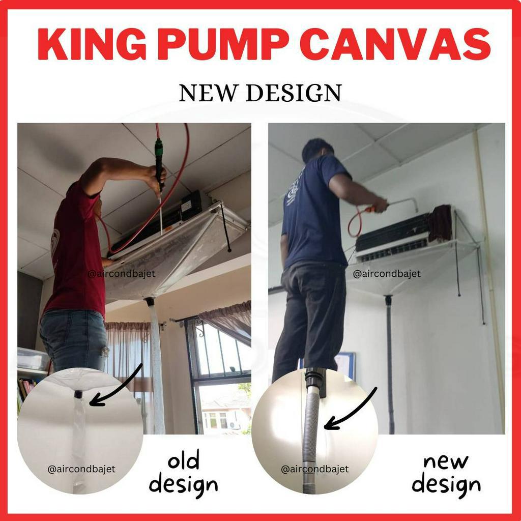 Canvas Aircond Cleaning Tool Base Cover Split type Kanvas Service ...