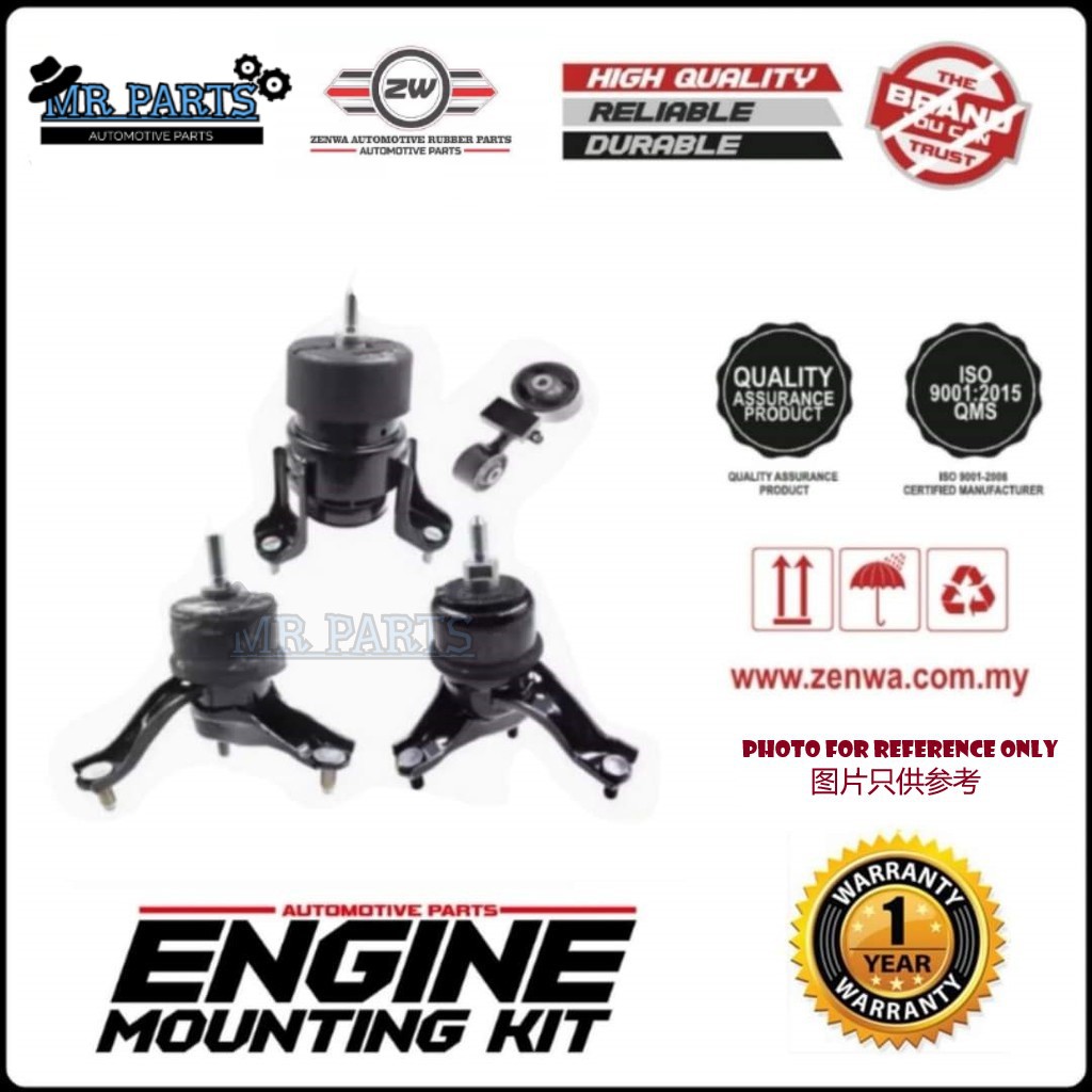 TOYOTA CAMRY ACV30 / ACV40 ENGINE MOUNTING KIT SET (ZW) | Shopee Malaysia