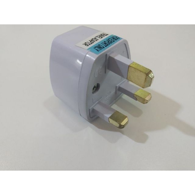 Universal 3 Pin Travel Adapter Plug | Shopee Malaysia