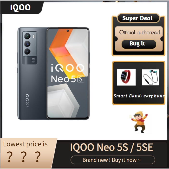 IQOO Neo 5/5s/IQOO Neo 5 5G Smart Phone Snapdragon 888 Adreno 660 | Fast charging 66W | IQOO ...