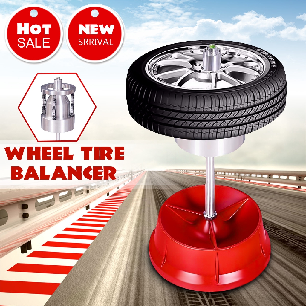 New Portable Truck Car Hubs Wheel Tire Balancer Bubble Level Heavy Duty ...