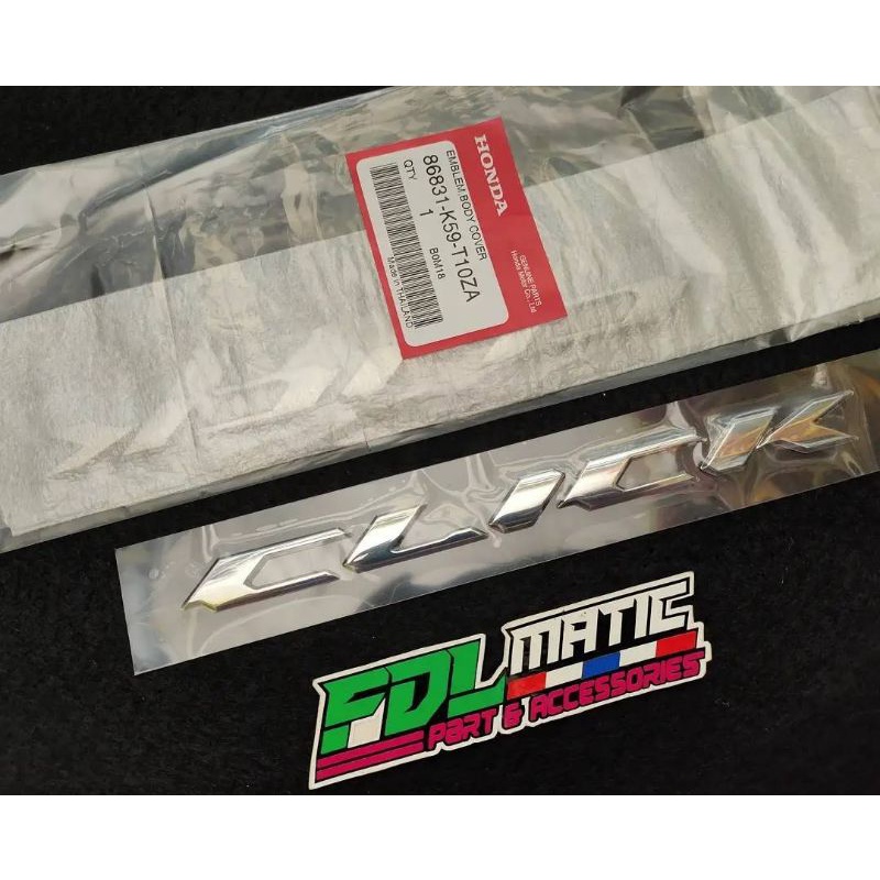 Original HONDA THAILAND CLICK EMBLEM | Shopee Malaysia