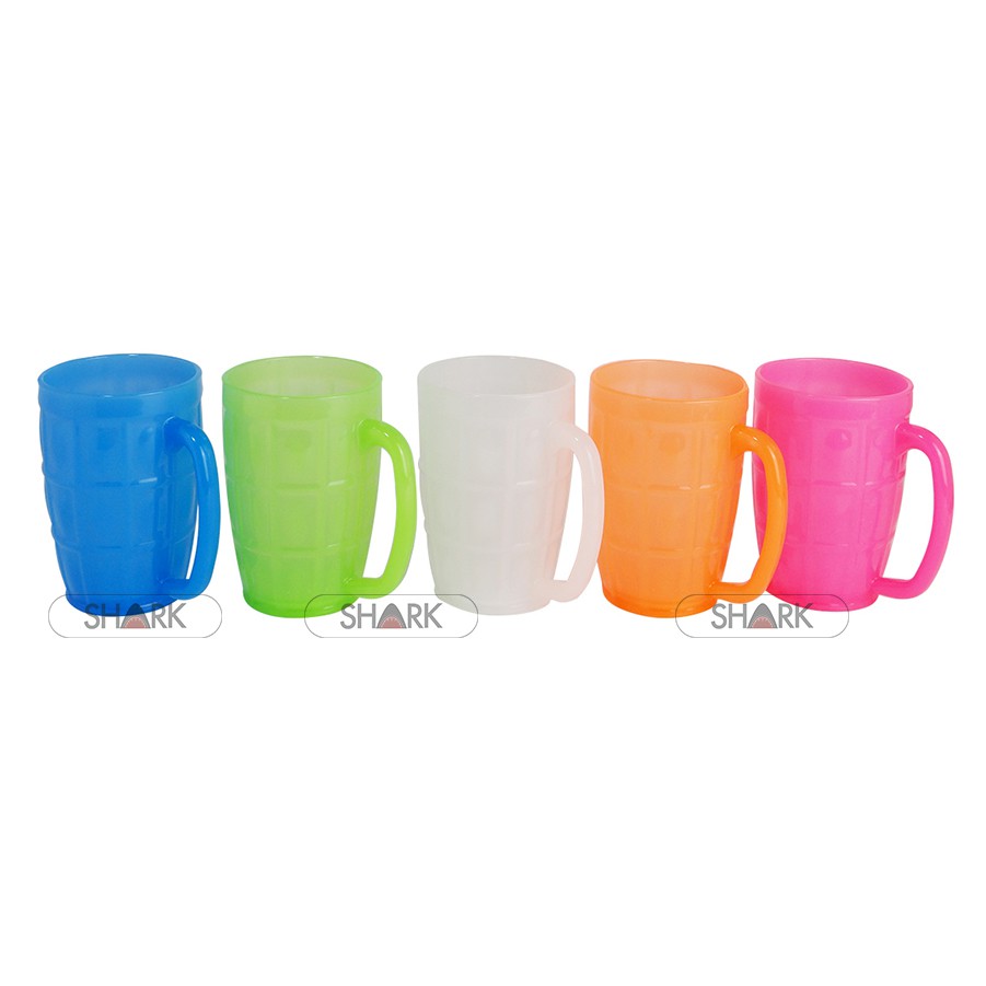 (SET OF 6) 470ml Plastic PP Cups Drinking Cups Reusable Hot & Cold ...