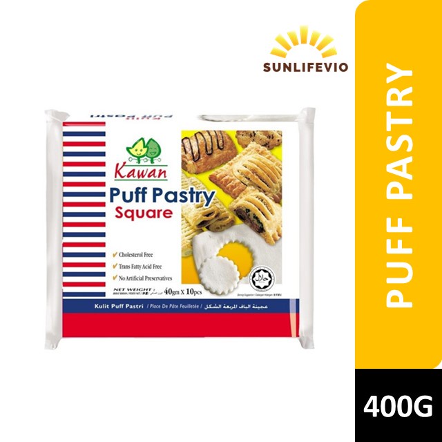 KAWAN PUFF PASTRY SQUARE 10pc x 40GM (WITH ICE PACK) | Shopee Malaysia