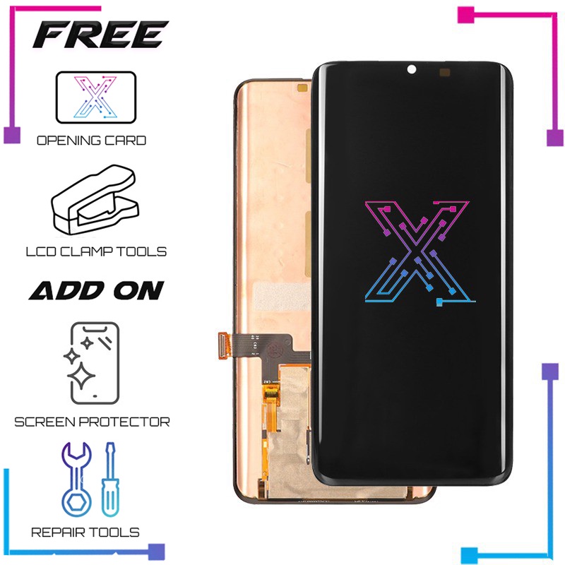 Lcd For Mi Note 10 / Mi Note 10 Lite / Mi Note 10 Pro / Cc9 Pro (With Touch Screen Display ...