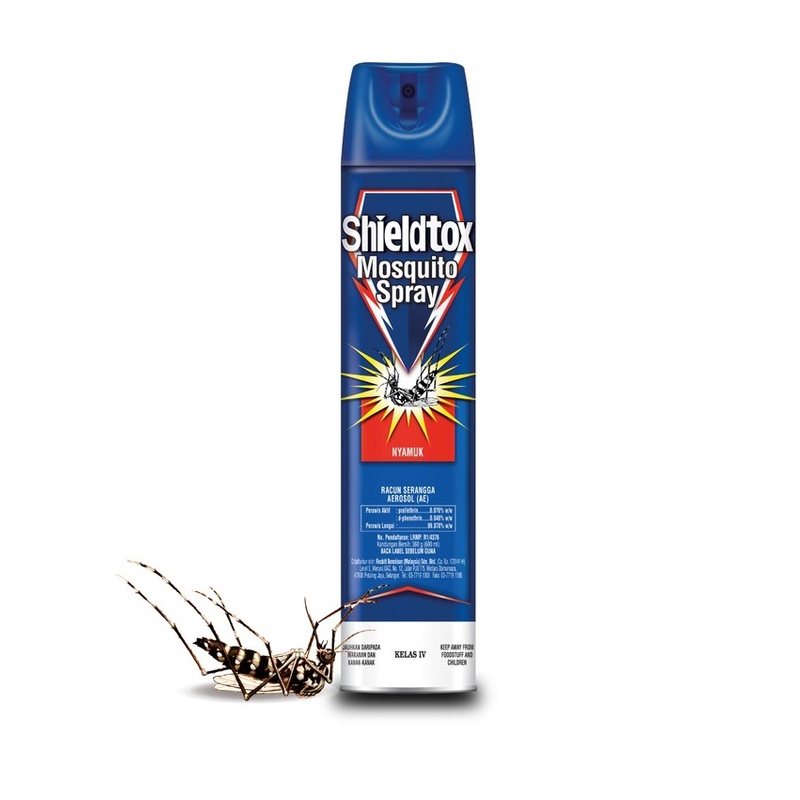 Shieldtox Mosquito Killer/ Mosquito Spray Aerosol 600ml | Shopee Malaysia