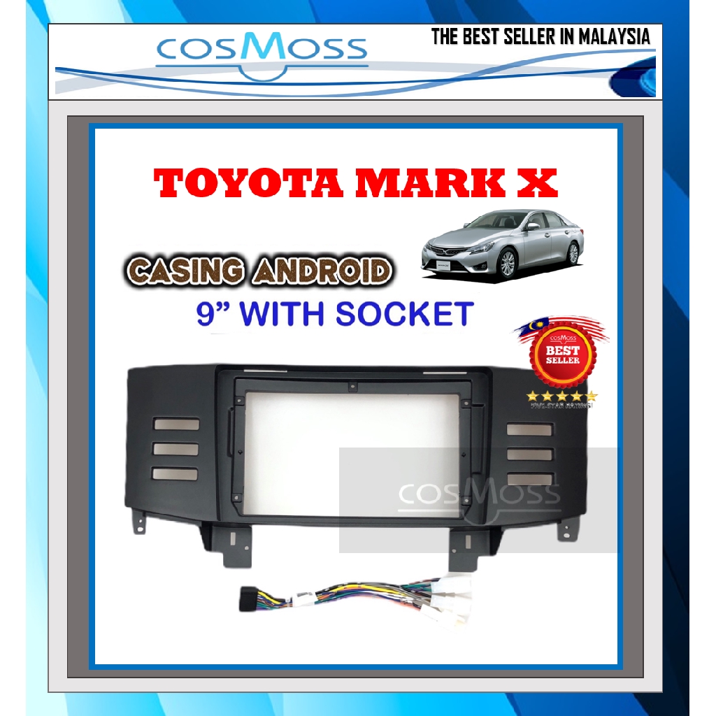 TOYOTA MARK X 2005 - 2009 9'' INCH Android Player MARK-X Casing With ...