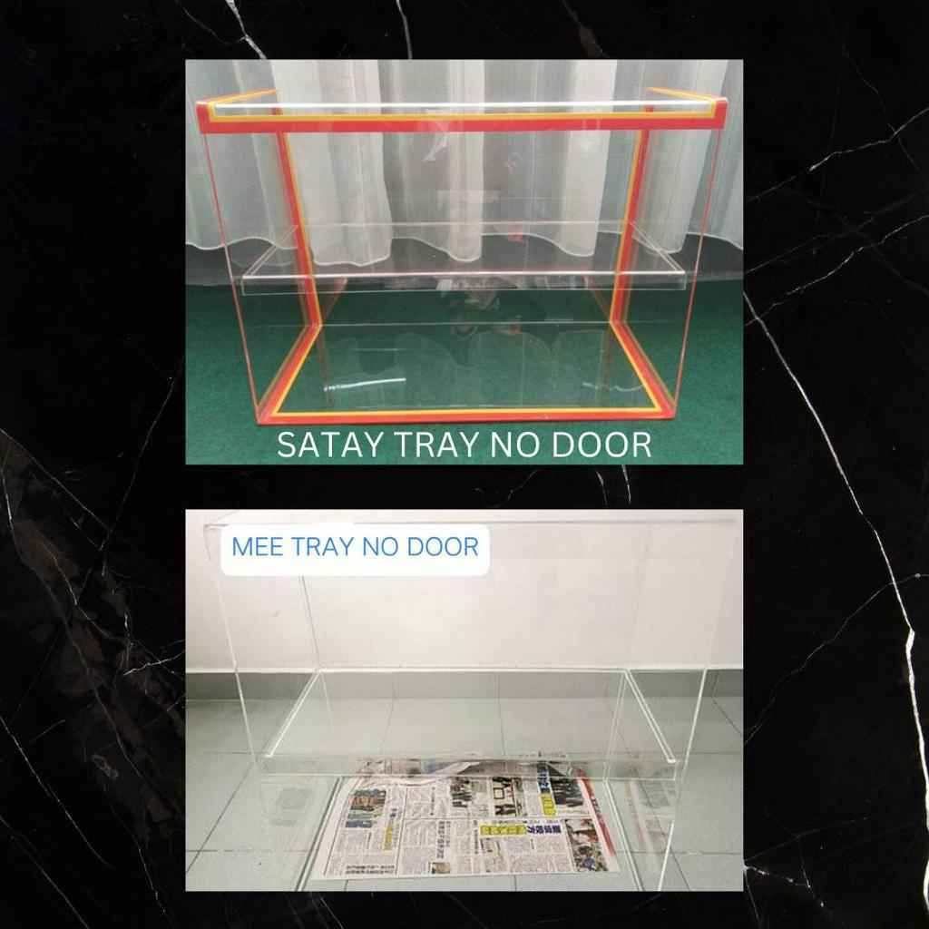 SATAY TRAY DAN MEE TRAY NO DOOR CAP BUMI GAJAH BEKAS PENYIMPANAN ...