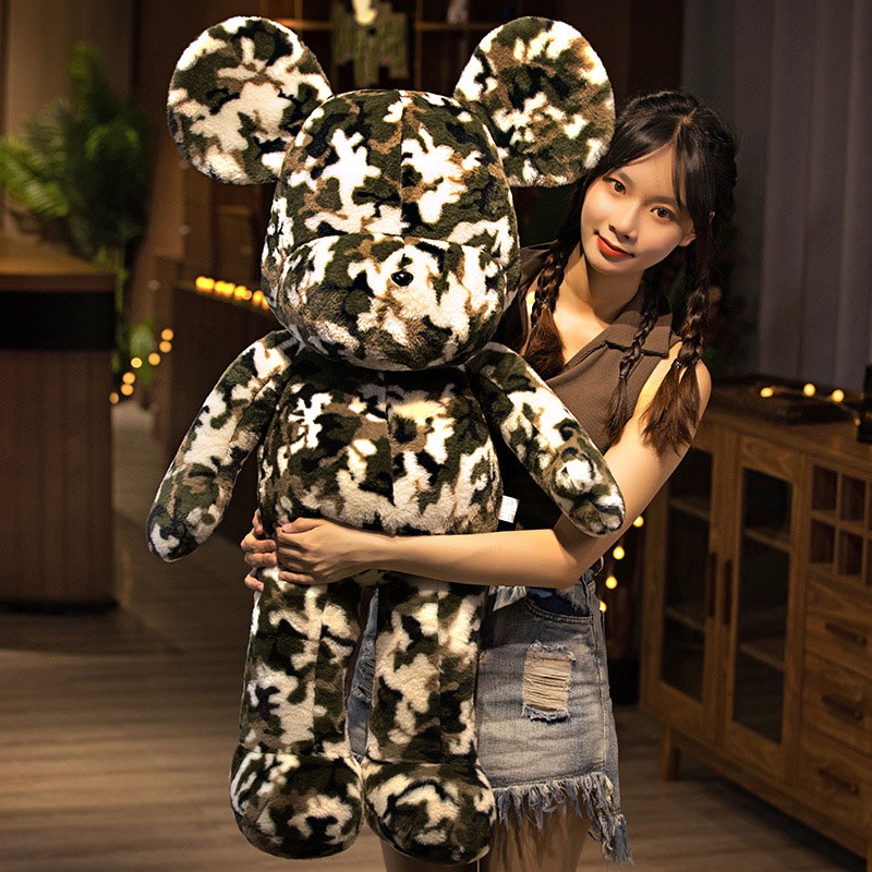 3 Sizes Stuffed Toy Vicken Bear Brick Bear Plush Toy Doll Birthday ...