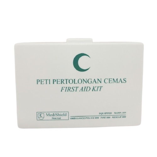 MSA 309 Medishield Emergency First Aid Kit Box Empty Mini | Peti ...