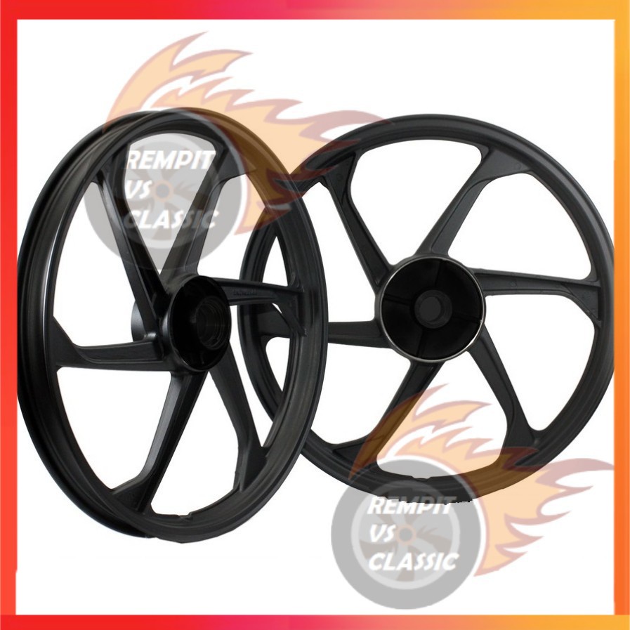 REMPIT Ex5 Dream 6 Batang Sport Rim ( 3 Colors ) Wave100 | Shopee Malaysia