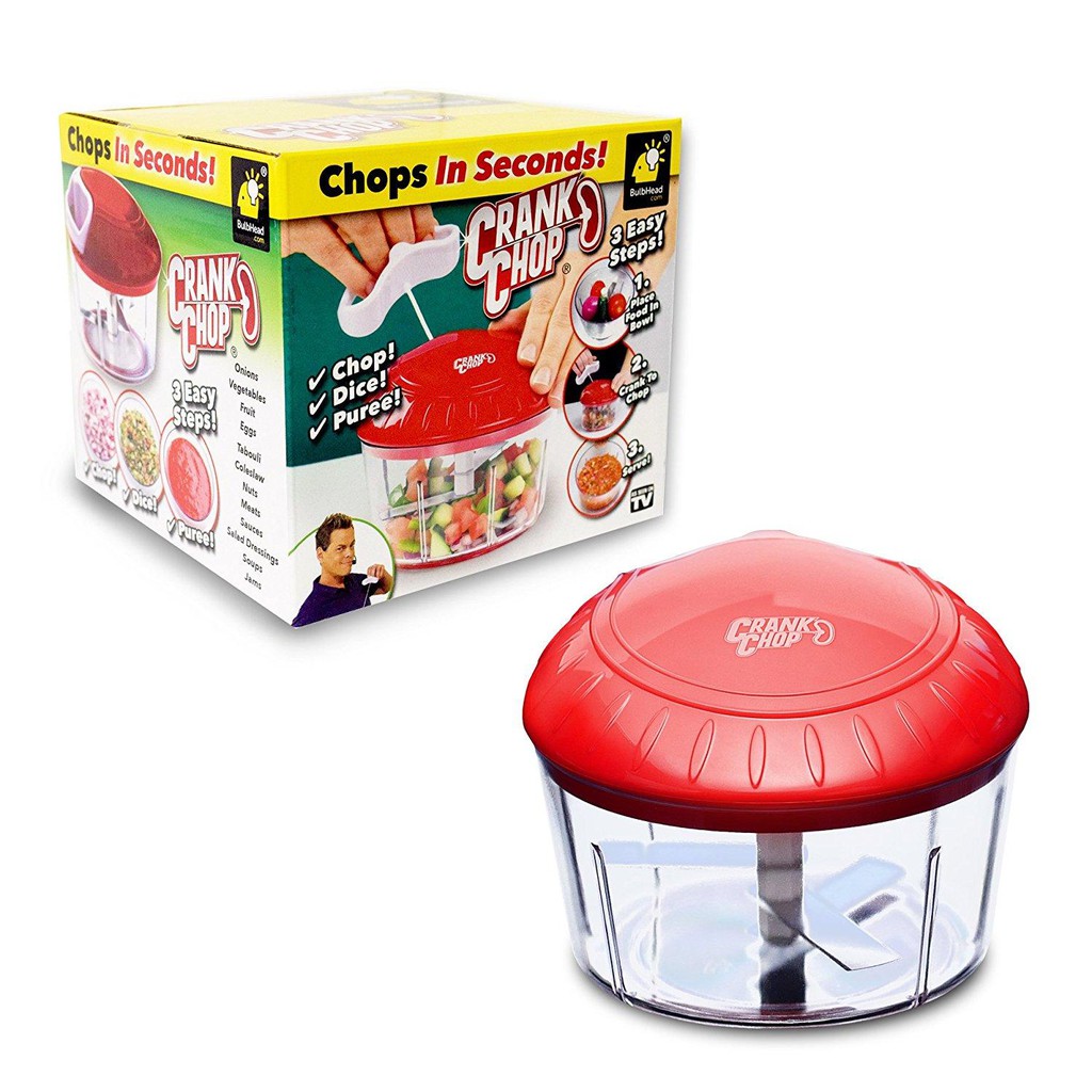Crank Chop Food Chopper Chop Mince Puree in Second Xg0M | Shopee Malaysia
