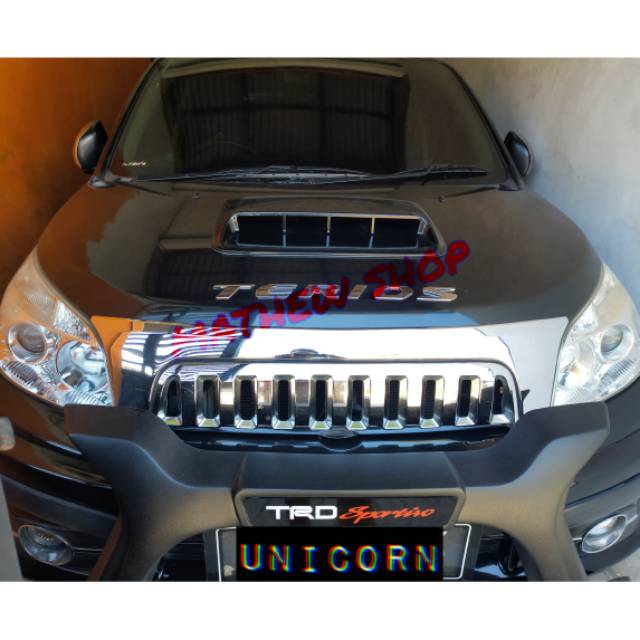 MESIN Terios Chrome Engine Hood Emblem / Terios Engine Hood Emblem ...