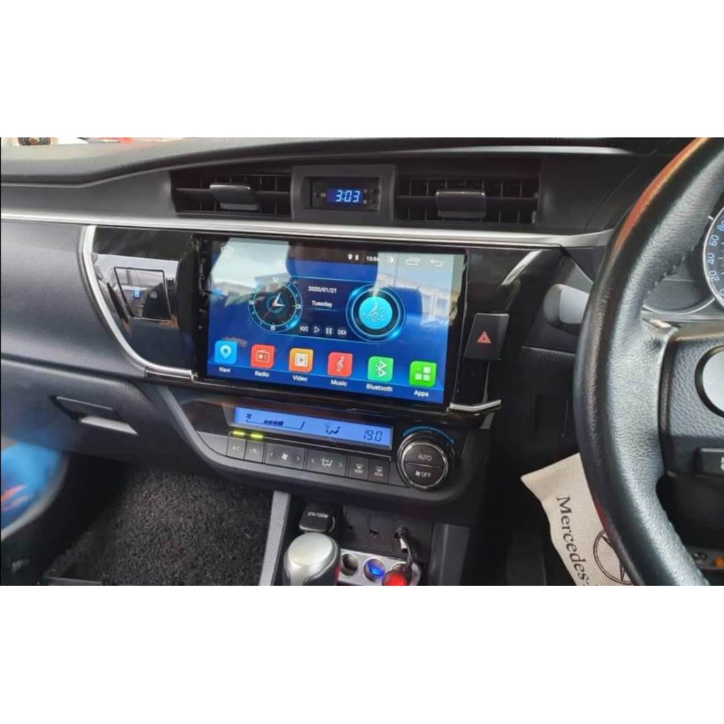 TOYOTA ALTIS 2014-2018 10 INCH IPS SCREEN CAR ANDROID PLAYER | Shopee ...